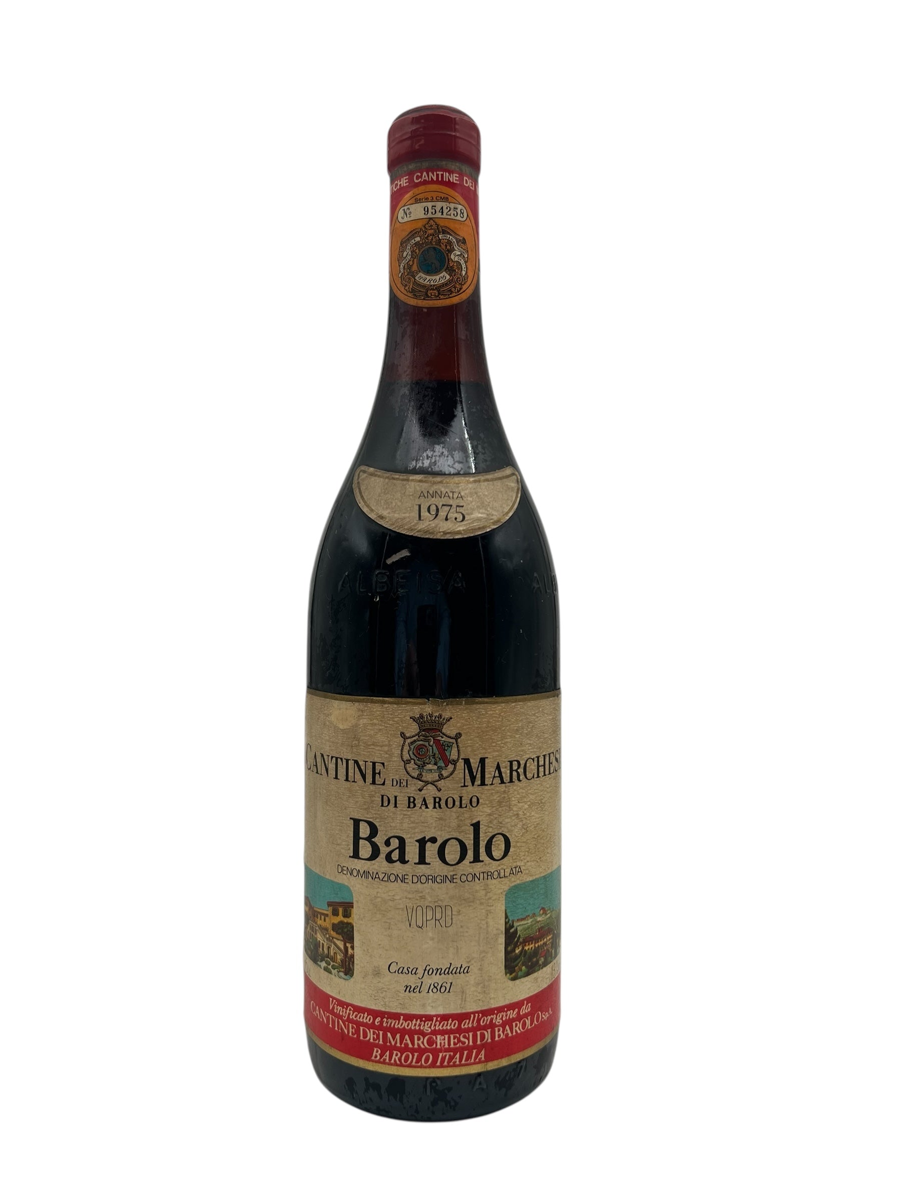 Barolo Cantine dei Marchesi di Barolo 1975 – Bottles With History